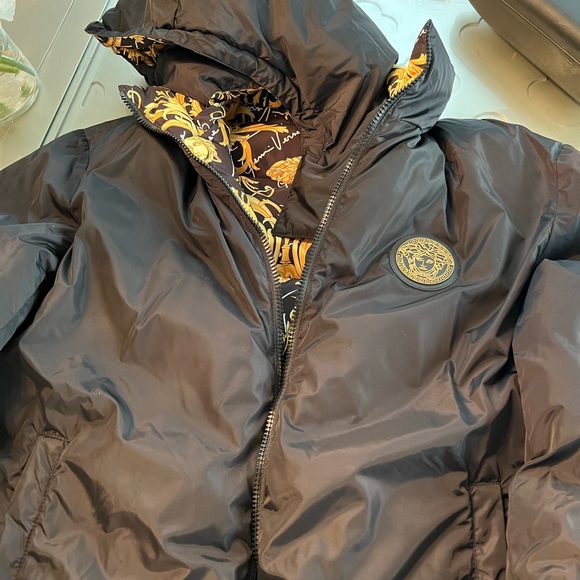 Versace | Jackets & Coats | Versace Reversable Puffer | Poshmark